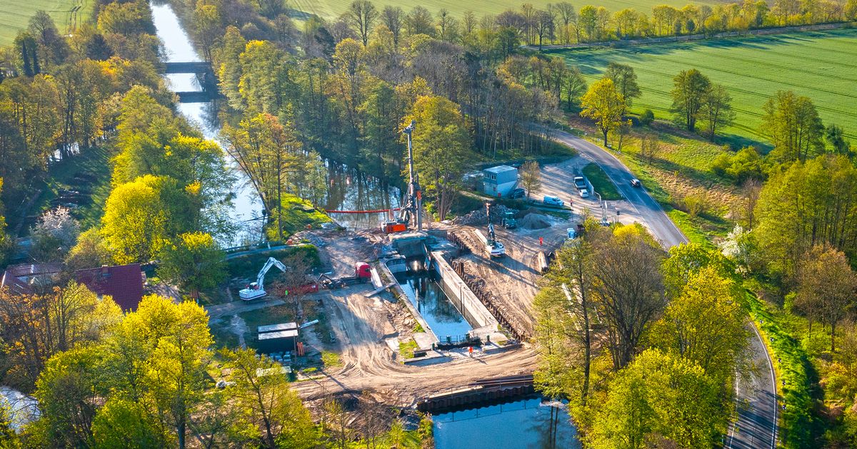 Neue Schleusen für denkmalgeschützten Finowkanal - EUROVIA